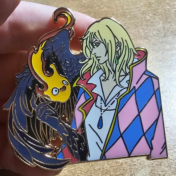 Wizard Hard Enamel Pin Flame Anime Manga - Etsy