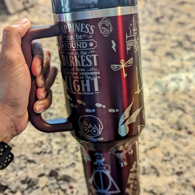 Stanley 40oz Tumbler Pomelo the Simpsons Engraved - Etsy