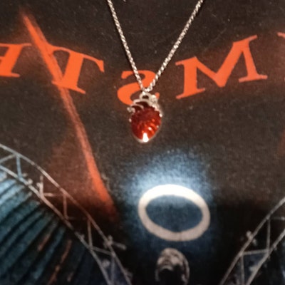 Bleeding Heart Necklace, Anatomical Heart, Gothic Jewelry, Gothic ...