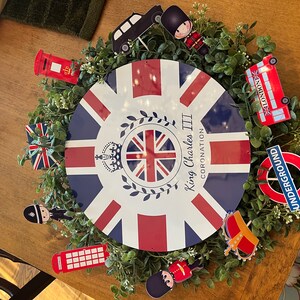 Union Jack LED Light up Acrylic Round Color Changing Christmas - Etsy