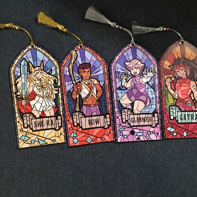 SHE-RA Stained Glass Bookmarks. shera, Catra, Bow, Glimmer She Ra and ...