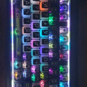 Custom Persona 5 Anime Theme Programmable Cherry MX RGB Mechanical ...