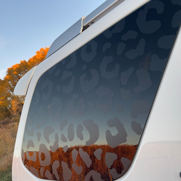 Fits 2010-2024 Toyota 4RUNNER Rear Side Window Leopard Cheetah Print ...