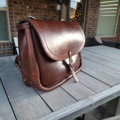 DIY Vintage Leather US Mail Bag Pattern in Pdf and Svg Formats for Hand ...