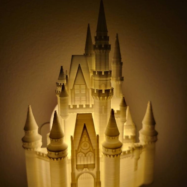 Cinderella Castle Wall Night Light - Plug-in - LED - Disney - Etsy