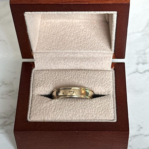 Gold Elvish Crown Ring - Fantasy Wedding Ring - Celtic Dainty Promise ...