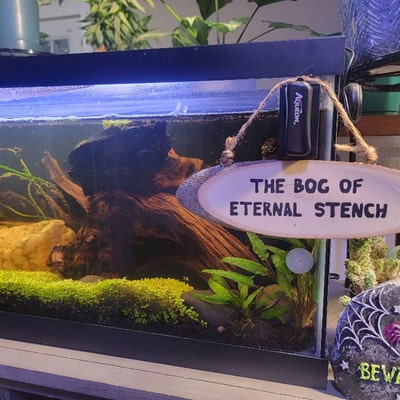 Bog of Eternal Stench Wooden Sign - Etsy