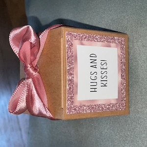 Rose Gold Metallic Sparkle Glitter Luxury Any Age Occasion PRINTED ...