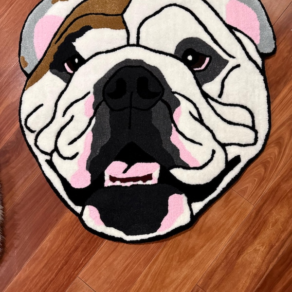 Panther Tufted Rug, Handmade Custom Rug, American Traditional Panther ...