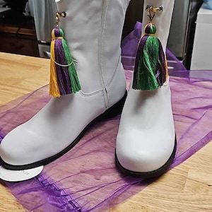 Pastel Mardi Gras Interchangeable Majorette Tassels - Etsy