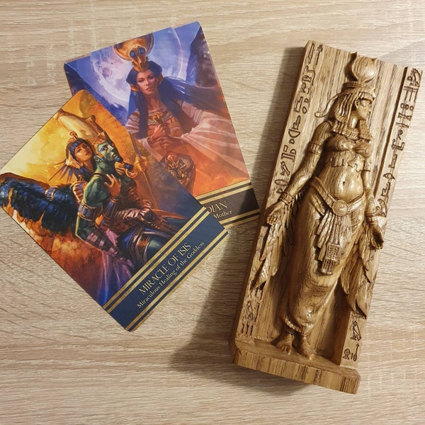 Isis Egypt Goddess, Isis Statue, Egyptian Goddess, Pagan Goddess, Egypt ...