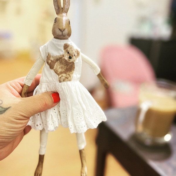 Hare Doll Kit - Etsy UK