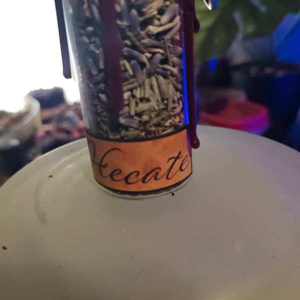 PERSEPHONE Spell Jar | Greek Goddess Spell Jar | Altar Magic Decor ...