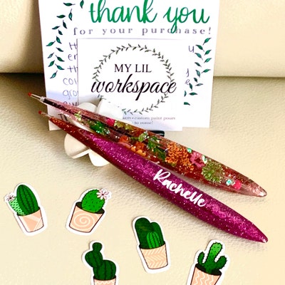Custom Resin Pens - Etsy