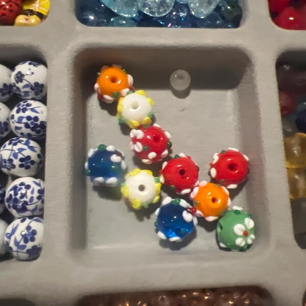 Lampwork Ladybug Display, Decoration, Figurine, Large Glass Ladybird - Etsy