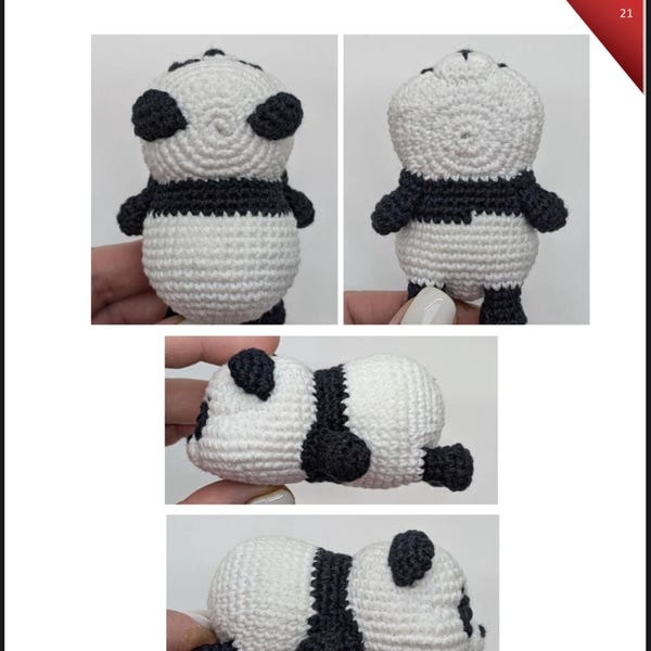 Highland Cow Crochet Pattern: Amigurumi Farm Animal Plush (PDF Download ...