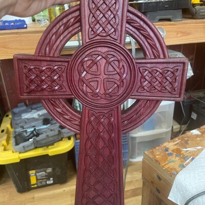 Celtic Cross 3D STL Files for CNC and 3D Printer. - Etsy