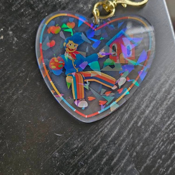 Wally Darling (welcome Home) Two-sided Holographic Charm - Etsy