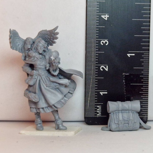 Avian Princess Great Grimoire 3D Print Ready to Paint - Etsy