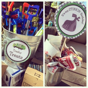 Garbage Birthday Party, Garbage Truck Party, Garbage Party Decorations ...