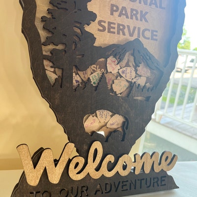 Park Style Welcome Sign Parks System Inspired Family Name - Etsy