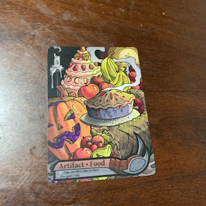 Bloodforged Battle-axe Token Custom MTG Magic the Gathering | Etsy