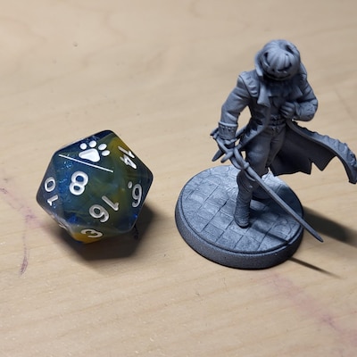 Dnd Pathfinder TTRPG Enemy the Faceless Lord Demon Devil Unpainted ...