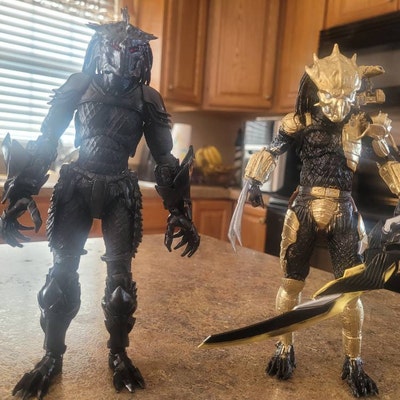 Predator Bio Mask Yautja Helmet for NECA HIYA HOTTOYS Action Figure ...