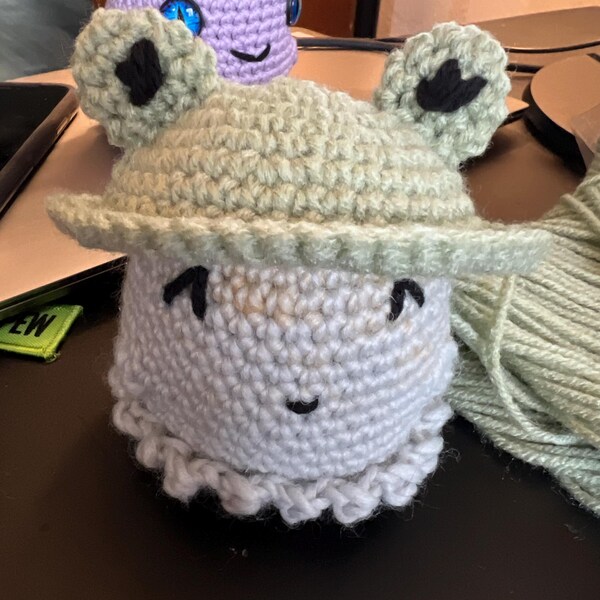 Low Sew Ghosts Wearing Hats 4 in 1 PDF PATTERN (ghost Crochet Pattern ...