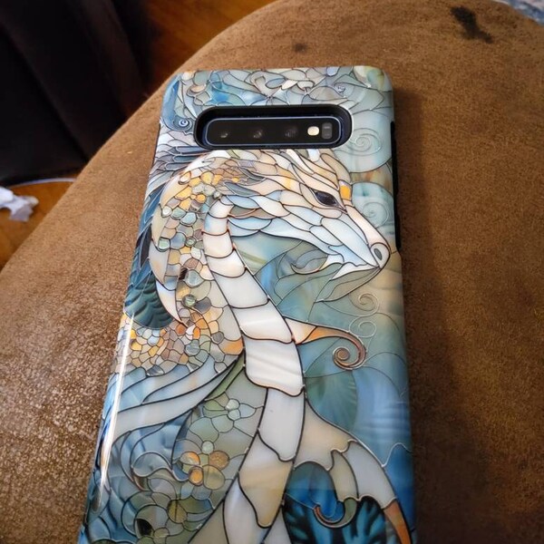 Dragon Stained Glass Design Phone Case for Samsung Galaxy S Series - Etsy