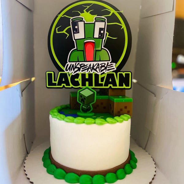 3D Unspeakable Cake Topper - Birthday Cake Topper / READY IN 48 HOURS ...