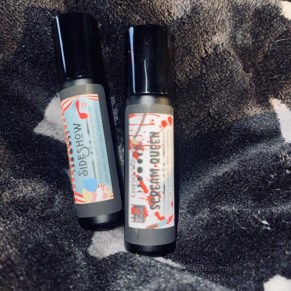 Scream Queen Perfume - Buttered Popcorn, Blue Raspberry Slush, and Warm ...