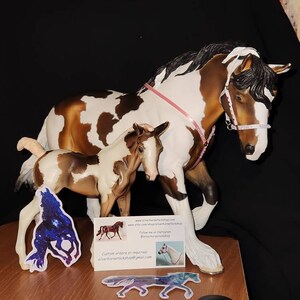 Breyer Model Horse Christmas Barn Decorations Set - Etsy