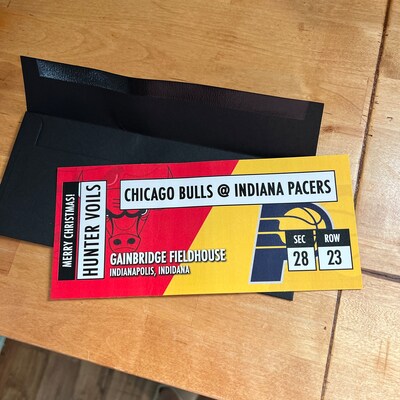 Custom Printed Fake Concert Ticket / Sporting Event Ticket ...