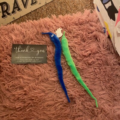 Worms, Magical Worms, Wormies, Worms on a String, Silly Worms, Colorful ...