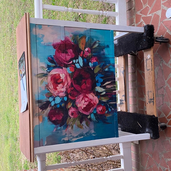 Large Decoupage Paper for Furniture BURST OF COLOR| Redesign With Prima ...