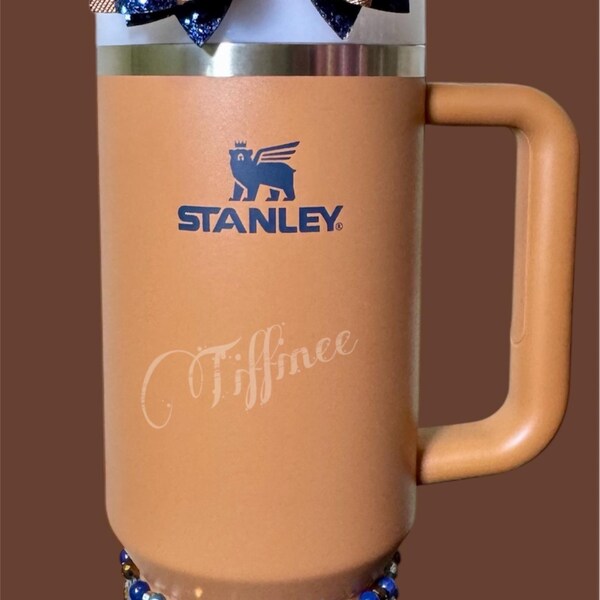 Stanley Tumbler Bow Pink Peony Camelia Gradient Fuchsia Flamingo ...