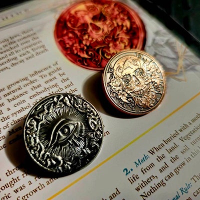 Coin of Feast and Famine Dnd / RPG 5e DM Roleplay Coin for Tabletop ...