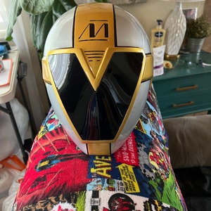 MMPR White Ranger Helmet 3D STL Files. (not Actual Helmet. Read ...