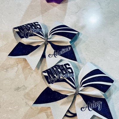 Paint Splatter Cheer Bow Paint Splatter Cheer Bow Black and Turquoise ...