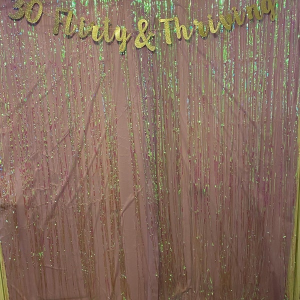 30 Flirty & Thriving Banner, 30 and Flirty Sign, Dirty Thirty Banner ...