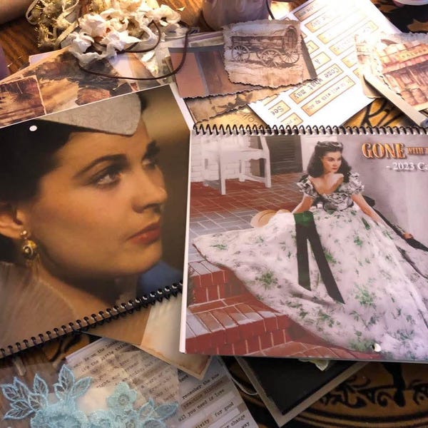 Gone With the Wind 2023 Calendar (wall Size) - Made in the USA! Spiral Bound, Factory Sealed ...