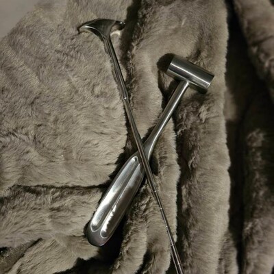 Lobotomy Orbitoclast & Hammer Surgical Medical Tools Shadowbox With ...