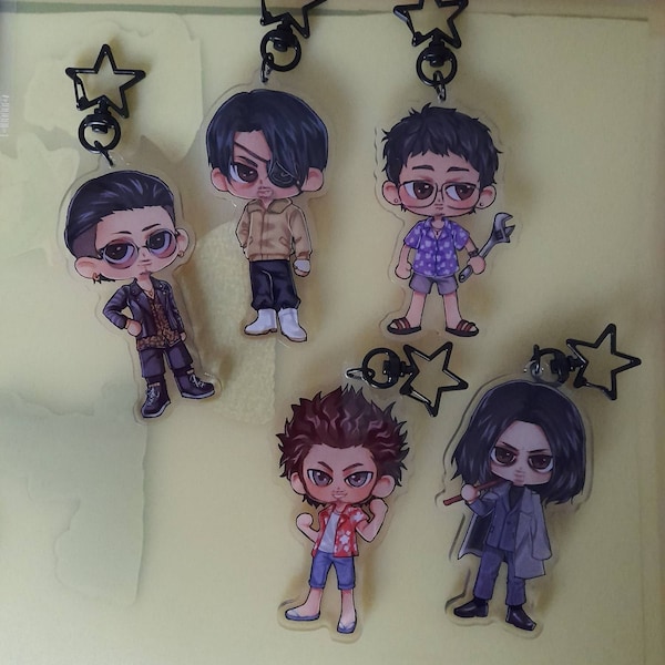 Yakuza / Judgment Mascot Sticker Sets - Bunchan, Koro Nyan, Ono Michio ...