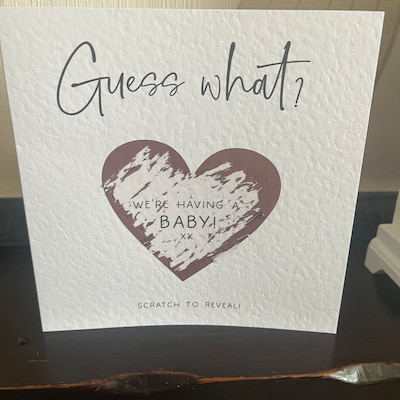 Hen Party Reveal Card, Scratch Surprise Card, Hen Party Card, Hen Do ...