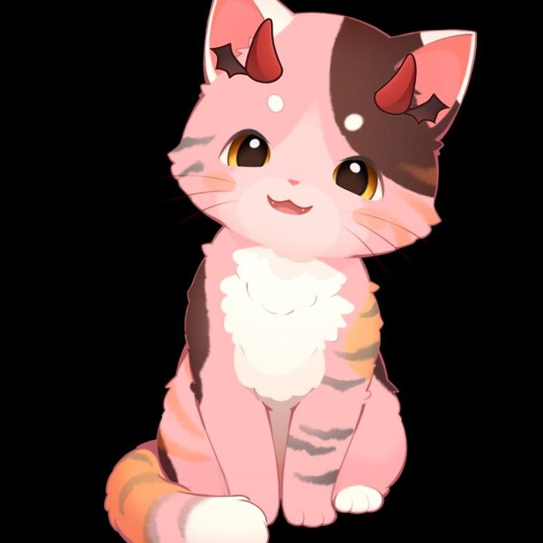 Customizable Vtuber - Anime Cats Live2d Avatar - Etsy