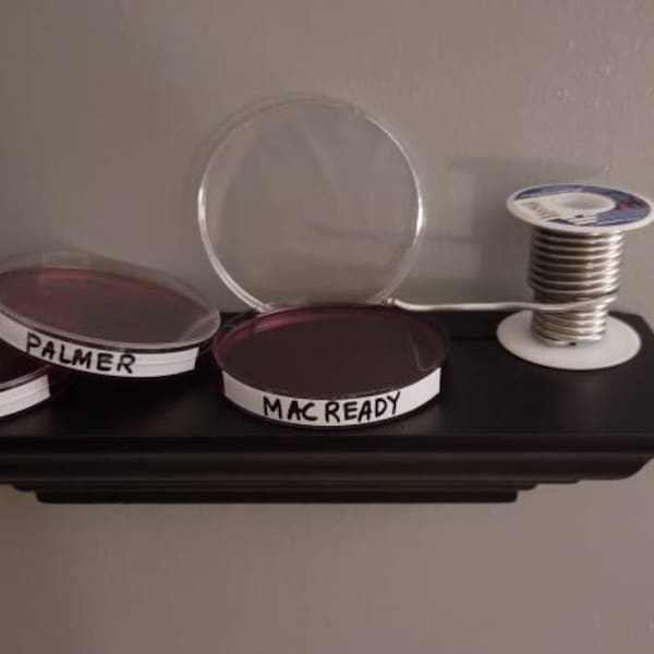 THE THING (1982) Petri Dish Blood Test Prop Replica - Etsy