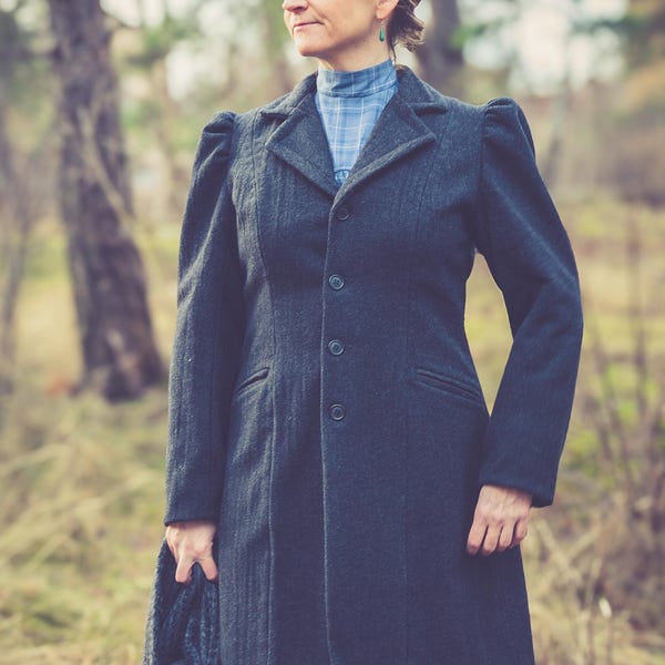 Mens Victorian Edwardian Norfolk Jacket Sewing Pattern #0416 Size US 34 ...