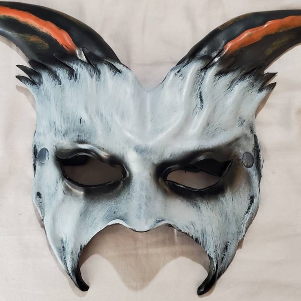 Black Goat Mask by Maskelle Masks is Flexible Washable Adult Size ...