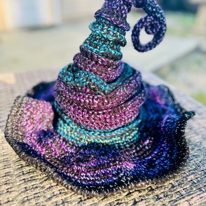 Angler Fish Crochet Hat Costume & Wrist Gauntlets Fantasy Under the Sea ...